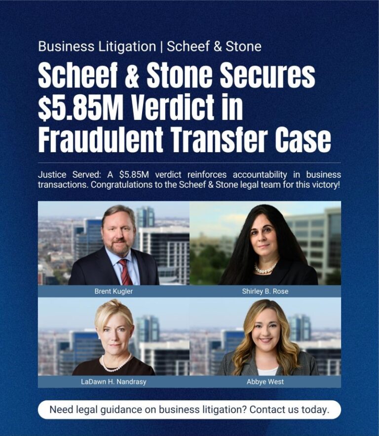 News & Events - Scheef & Stone, LLP